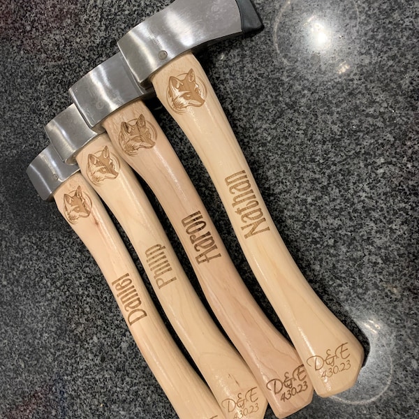Custom Engraved Axe, Personalized Hatchet, Custom Hunting Ax, Outdoors ...