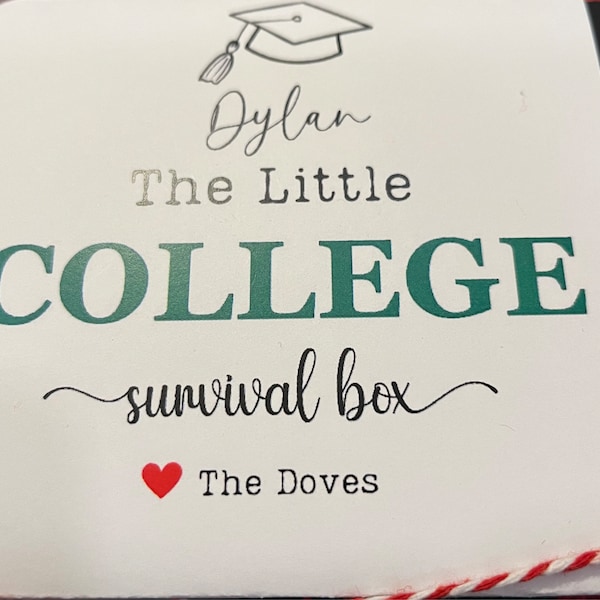 Open When Envelopes for College Students, Open When Letters Cards ...