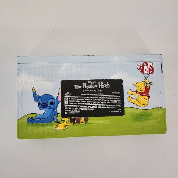 Hand Painted VHS Tape - Etsy