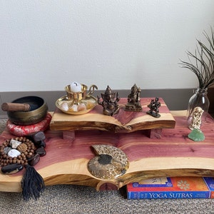 Altar Table 2 Set 2 Tier Altar Table Crystal Shelf Small - Etsy