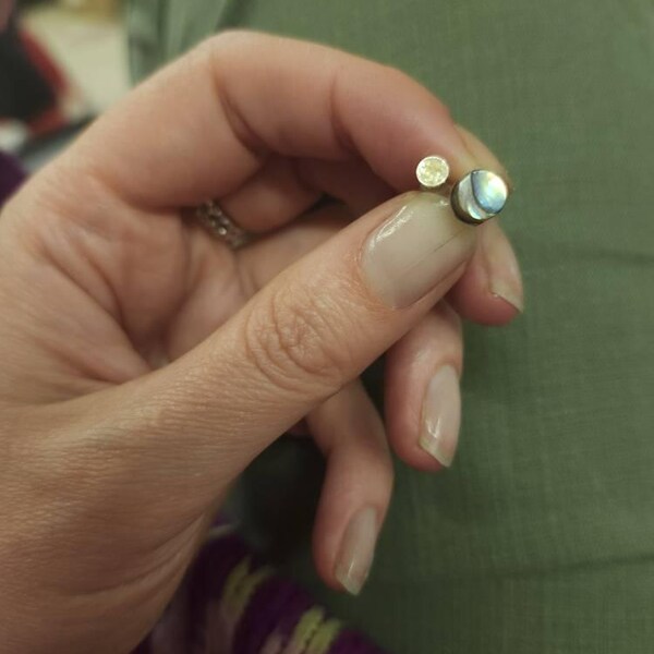 Stunning Abalone Shell Hair Comb - Etsy