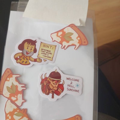 Stickers Lisa the Painful Buzzo Olan Hoyt Nern Guan Terry Hintz Rando ...