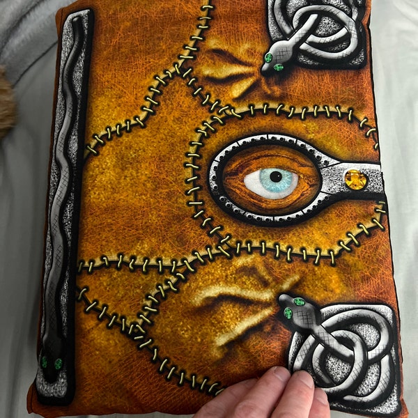 Spell Book Pillow - Etsy