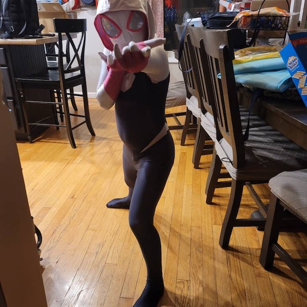 Gwen Stacy Spider Gwen Ghost Spider Costume Cosplay - Etsy