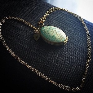 Multi Photo Locket, Hand Painted Locket, Family Tree Locket, 4 Photo ...