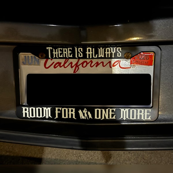 Mandalorian Inspired This is the Way License Plate Frame, Jedi Inspired ...