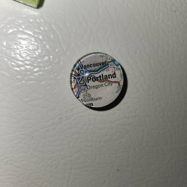 Vintage Map Magnet. Florence Italy, Firenze Italy Magnet, Heart Shaped ...