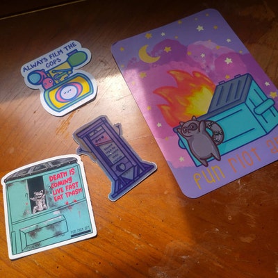 Guillotine Sticker Reward Them for the World They Created Holographic ...