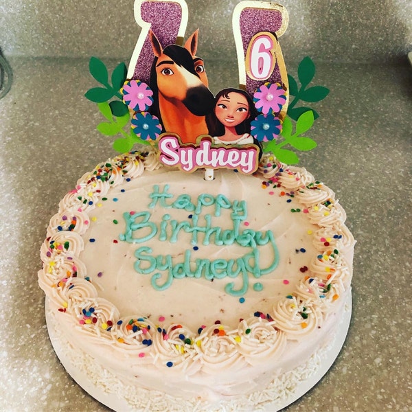 Spirit cake topper, spirit party, spirit birthday, custom spirit, lucky ...