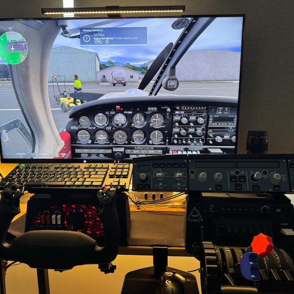 Winwing Airbus MCDU/PFP Desk Mount With Small Angle to Reduce Light ...