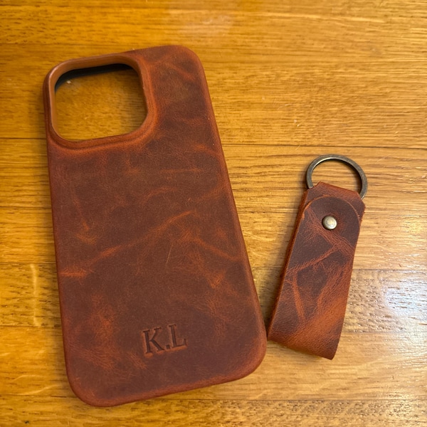 Custom Tumbled Phone Case, Tan Phone Cover, iPhone 14, 13, 12, 11, Pro ...