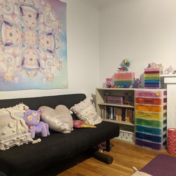 Raven Wall Art | Paper Print | Home Decor | 11x17 | 80s Synth Wave ...