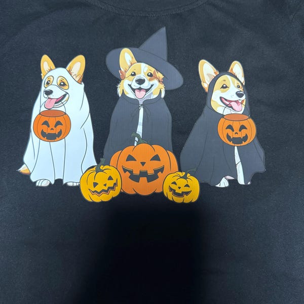 Goldendoodle Dog and Moon Halloween Clipart Png, Ghost Goldendoodle PNG ...