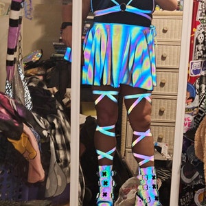 Stars and Moons Galaxy Celestial Rave Festival Outfit for Women Pieces ...