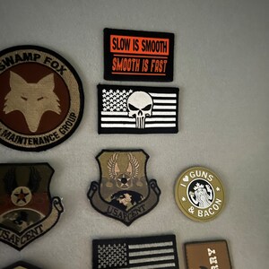 Slow is Smooth Smooth is Fast Sniper Morale Patch - Hook and Loop ...