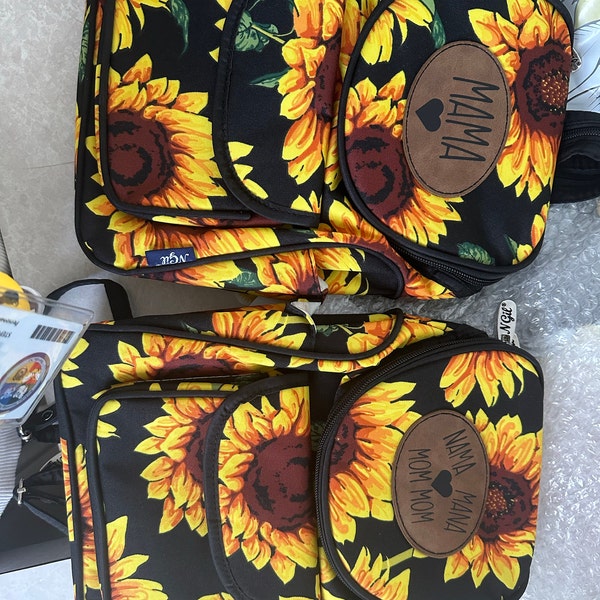Sunflower Mini Backpack, Personalized Backpack, Personalized Gift ...