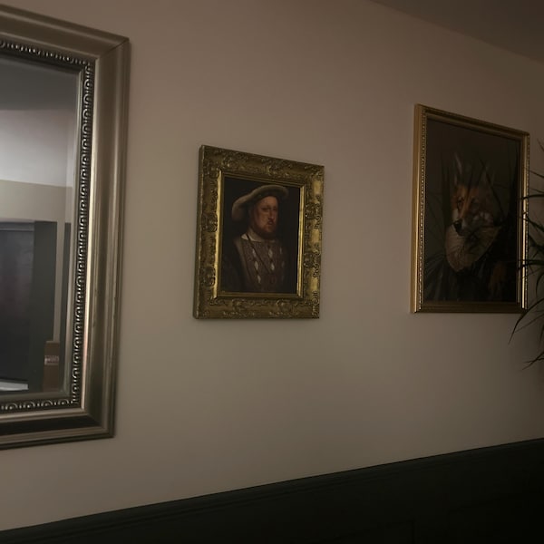 Wolfgang Amadeus Mozart Framed Picture, Oleograph, Austrian Composer of ...