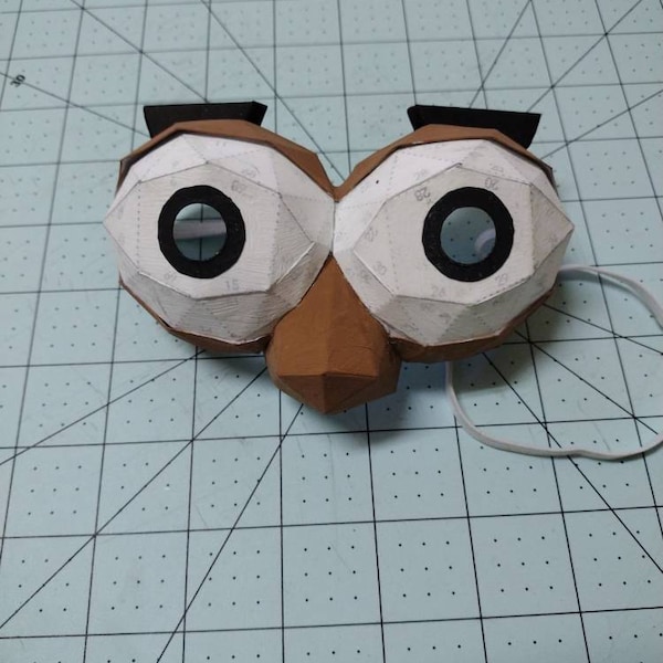 Do It Yourself Eyes Mask Paper Craft, Printable Templates PDF, SVG ...