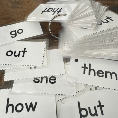 Editable Flash Cards With Dotted Lines 10 per Page Flashcards Template ...