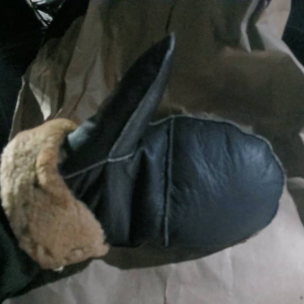 Sheepskin Shearling Mittens - Etsy