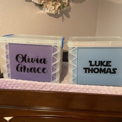 Children's Milestone Box DIY Kit Kids Memory Box Kit School Memory Box ...