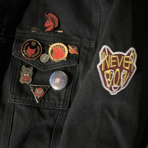 REMOVABLE Red Rising Static Window Cling Decal Hail Libertas - Etsy