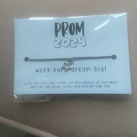 Team Appreciation Bracelet, Thank You for Hard Work Gift, Wish Bracelet ...