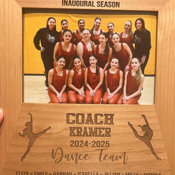 Personalized Basketball Coach Picture Frame, Basketball Coach Picture ...