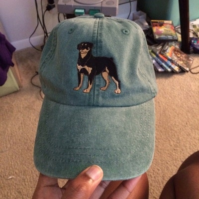 ROTTWEILER DOG HAT One Embroidered Men Women Baseball Gift Cap Price ...