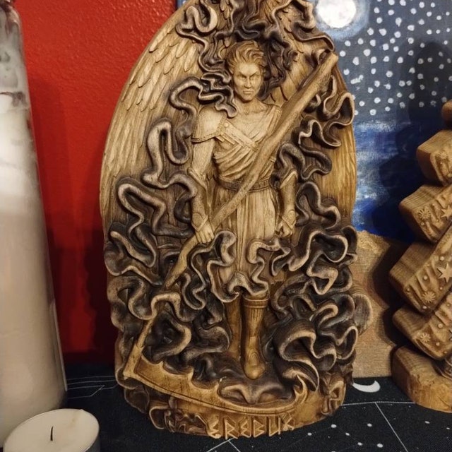 Erebus Greek God Statue