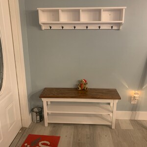 40 Inch Storage Bench in Your Choice of Color - Etsy