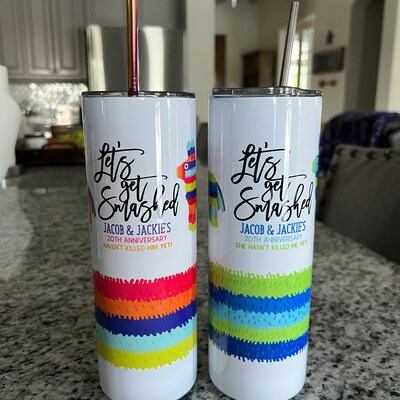 Let's Get Smashed Bachelor Party Tumbler Llama Piñata - Etsy