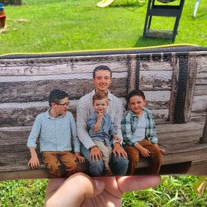 Custom Photo 3D Lamp Family Collage Photo Led Night Light Personalized ...