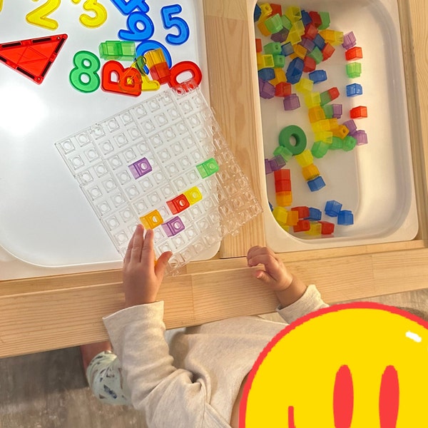 Flisat Acrylic Light Insert - Flisat Insert for Trofast Bins - Light ...