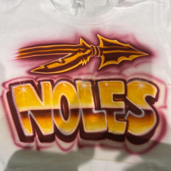 Airbrush T Shirt Script Swirly Name - Etsy