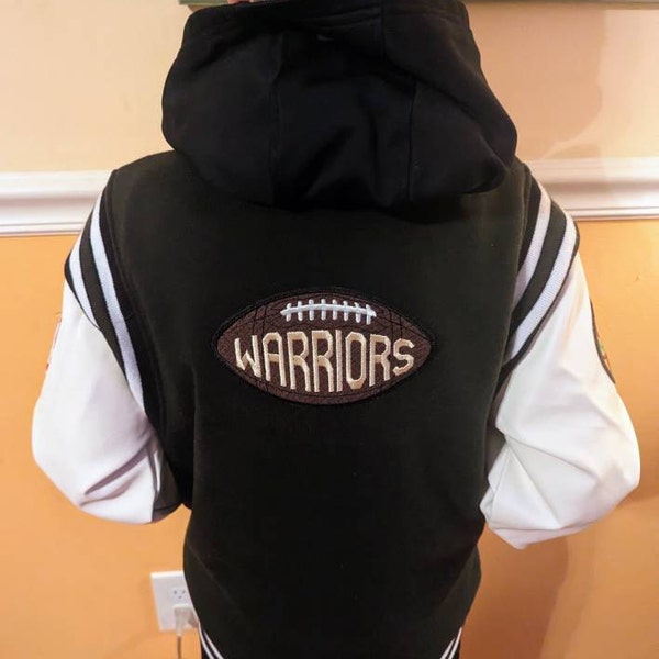 Iron on Patch Football Personalized Back to School Iron on Patch ...