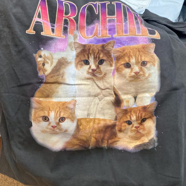 Comfort Colors® CUSTOM Bootleg Rap PET Shirt, Custom Pet, Custom Photo ...