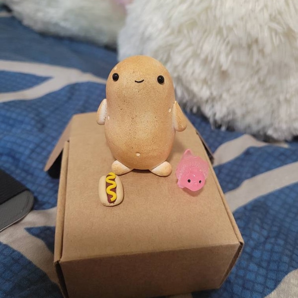 Mini Pumpkin Potato, Desk Buddy. - Etsy