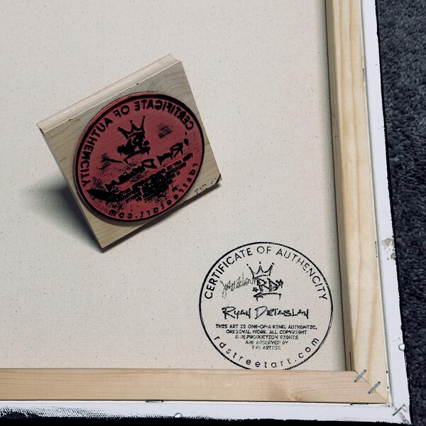 Large Custom Stamp | Custom Logo Stamp | Custom Rubber Stamp Large ...