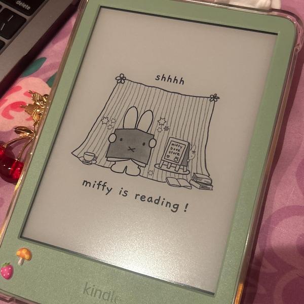 MIFFY Lock Screen for Kindle, Kindle Screensaver, Kindle Decoration ...