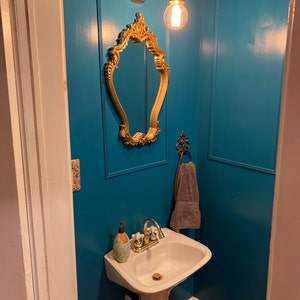 1 Vintage Style Bath Cast Iron Sign With Hook Shabby Farmhouse - Etsy