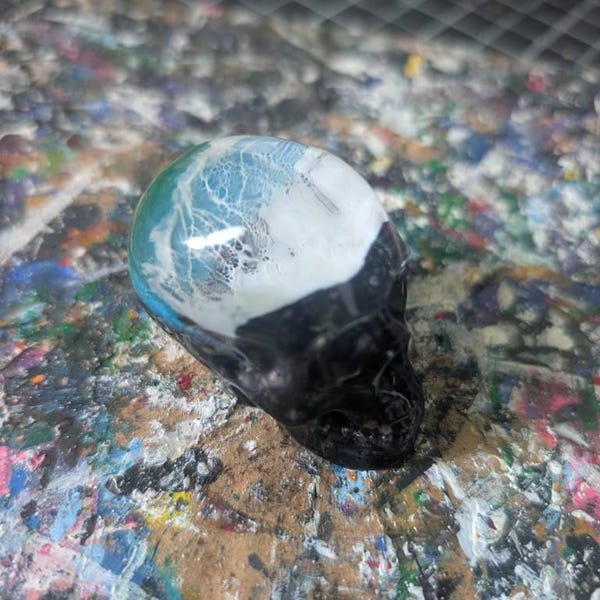 Custom Resin Chess Set, Epoxy Resin Chess Set, Custom Boardgame, Ocean ...