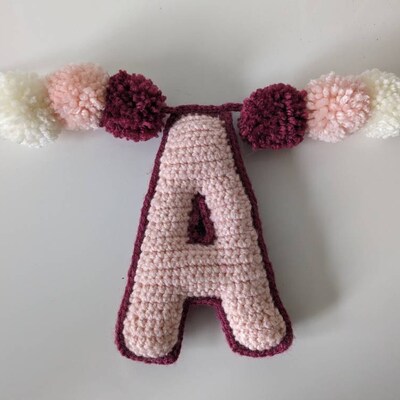 Happy Birthday Crochet Pattern, PDF Amigurumi Garland Pattern, Crochet ...