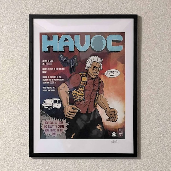 New Boot Goofin - Oil Paint Print - Reno 911 - Lieutenant Dangle - Art ...