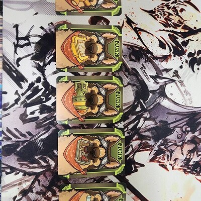 5 Dinosaur Beast Tokens for Magic the Gathering - Etsy