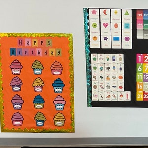 SVG Print and Cut Homeschool Calendar, Focus Board, DIY Kit for ...