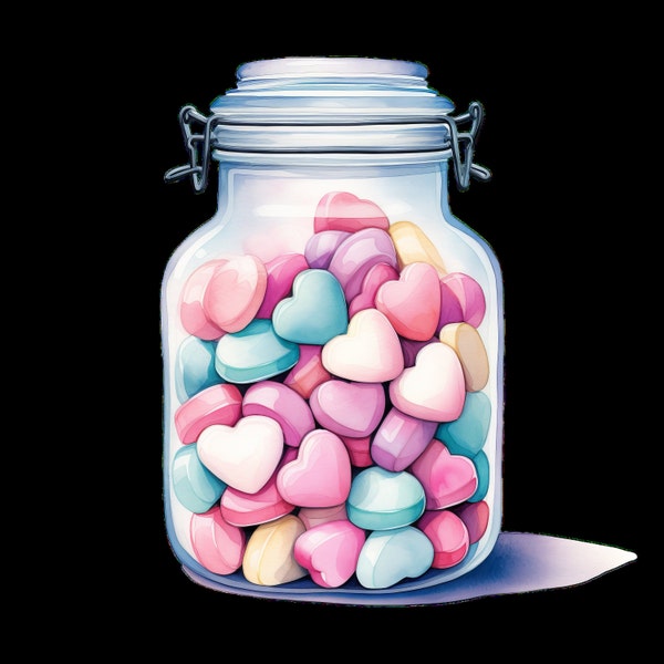 Valentine Candy Shop Clipart, Commercial Use, Sweet Clip Art, Candyland ...
