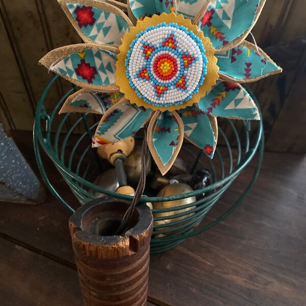 Kokum Scarf Floral, Sání, Navajo Floral, White - Etsy