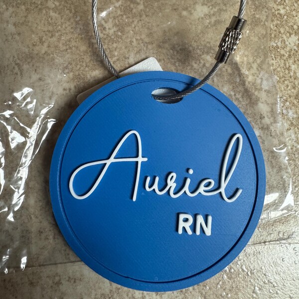 Personalized Kids Name Tag | Customizable Nametag for Backpack ...