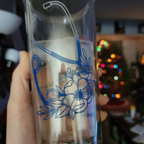 BOBA CUP Personalized Reusable (20oz) Fully Custom Vinyl Design or ...